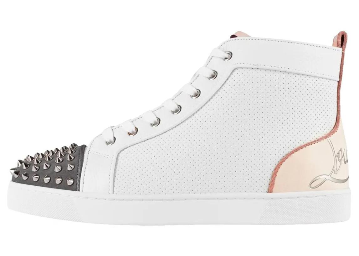 Christian Louboutin Fun Lou Spikes Flat Multi 3220146-CMA3 | CHRISTIAN ...
