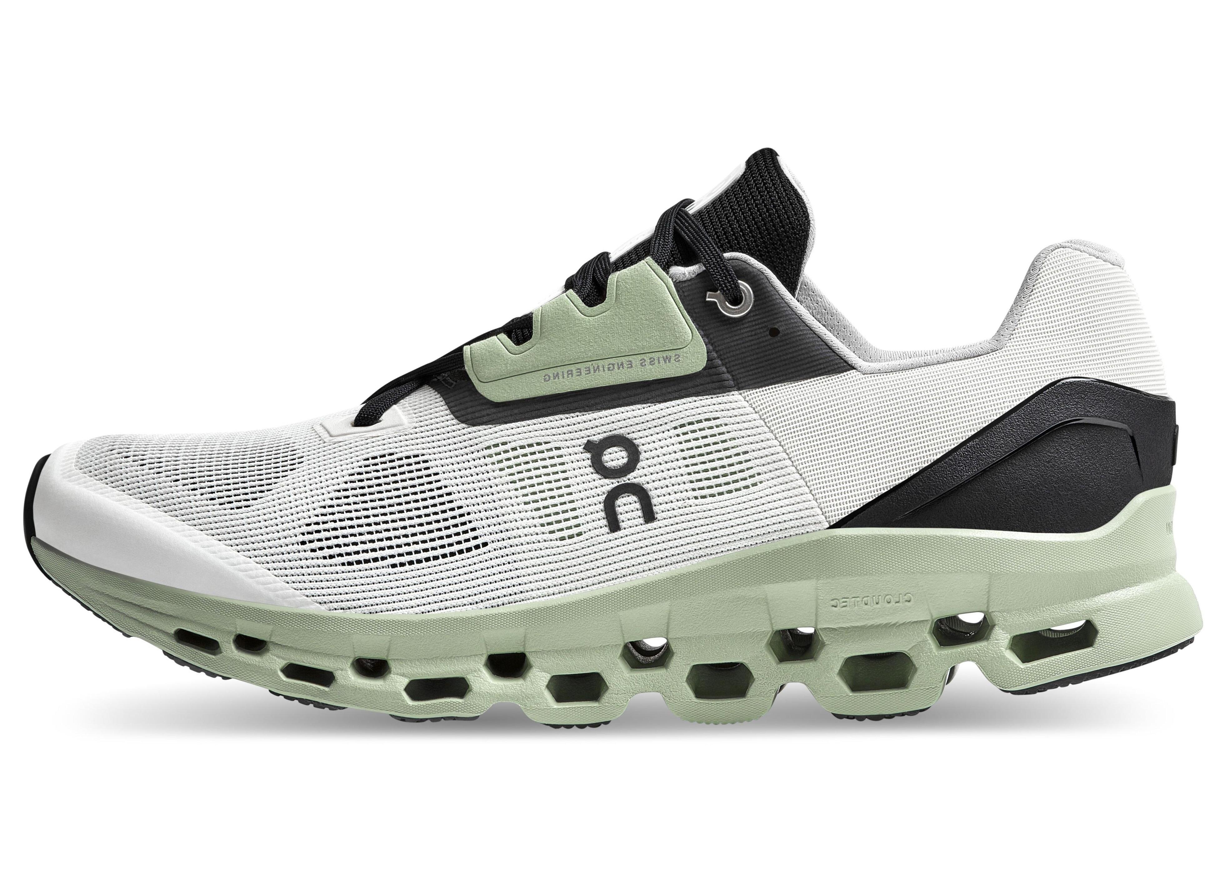 On Running Cloudstratus White Black Sage 39.99212 | ON - 슈프라이즈
