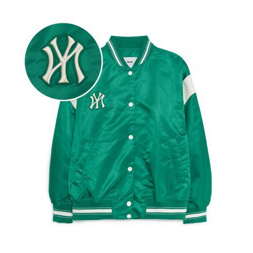 나일론 바시티자켓 NY (Ptn.Green) 3AJPV0331-50GNP | MLB - 슈프라이즈