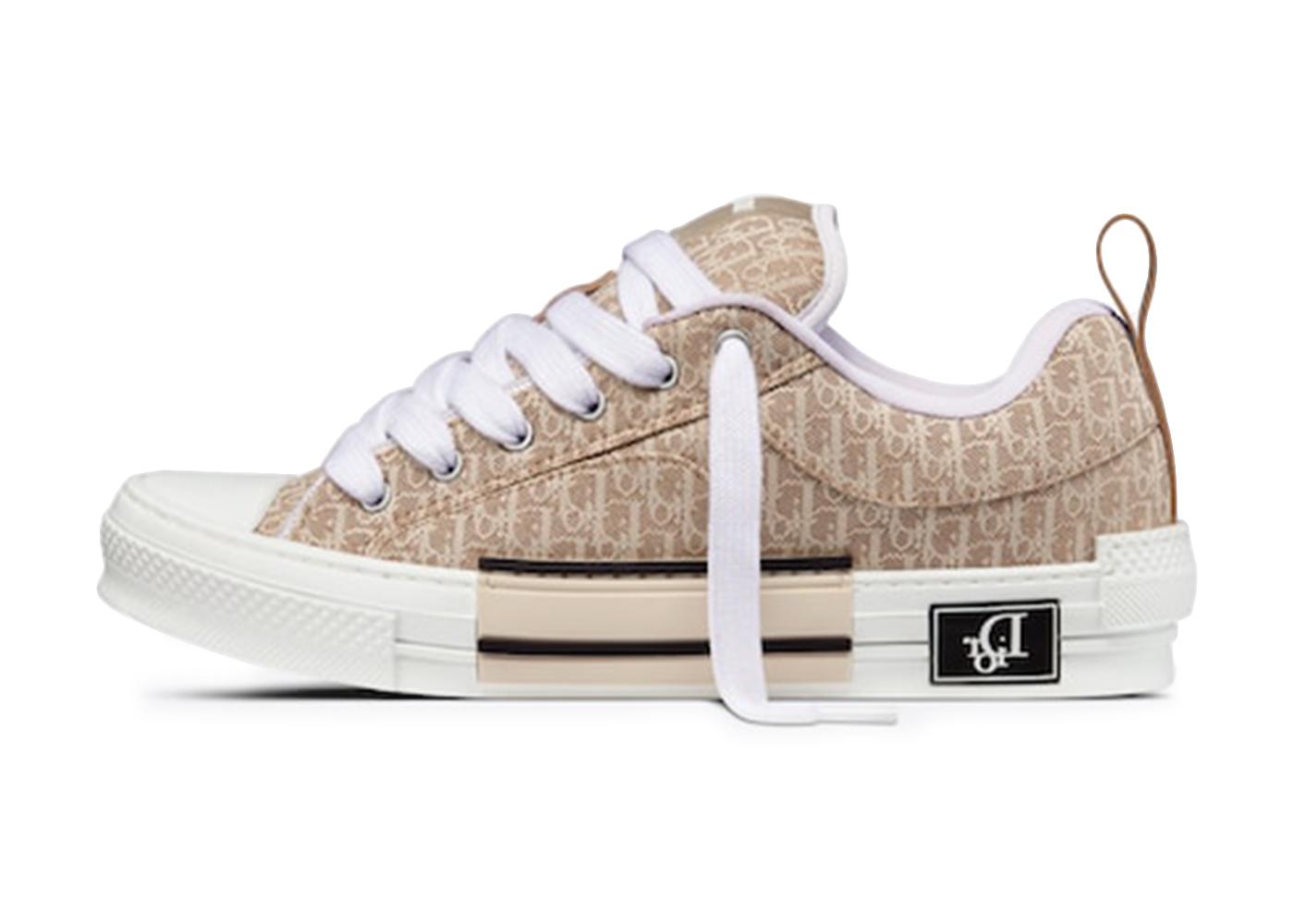 Dior B23 Skater Low Top Beige Dior Oblique Jacquard 3SN292ZUY_H100 ...