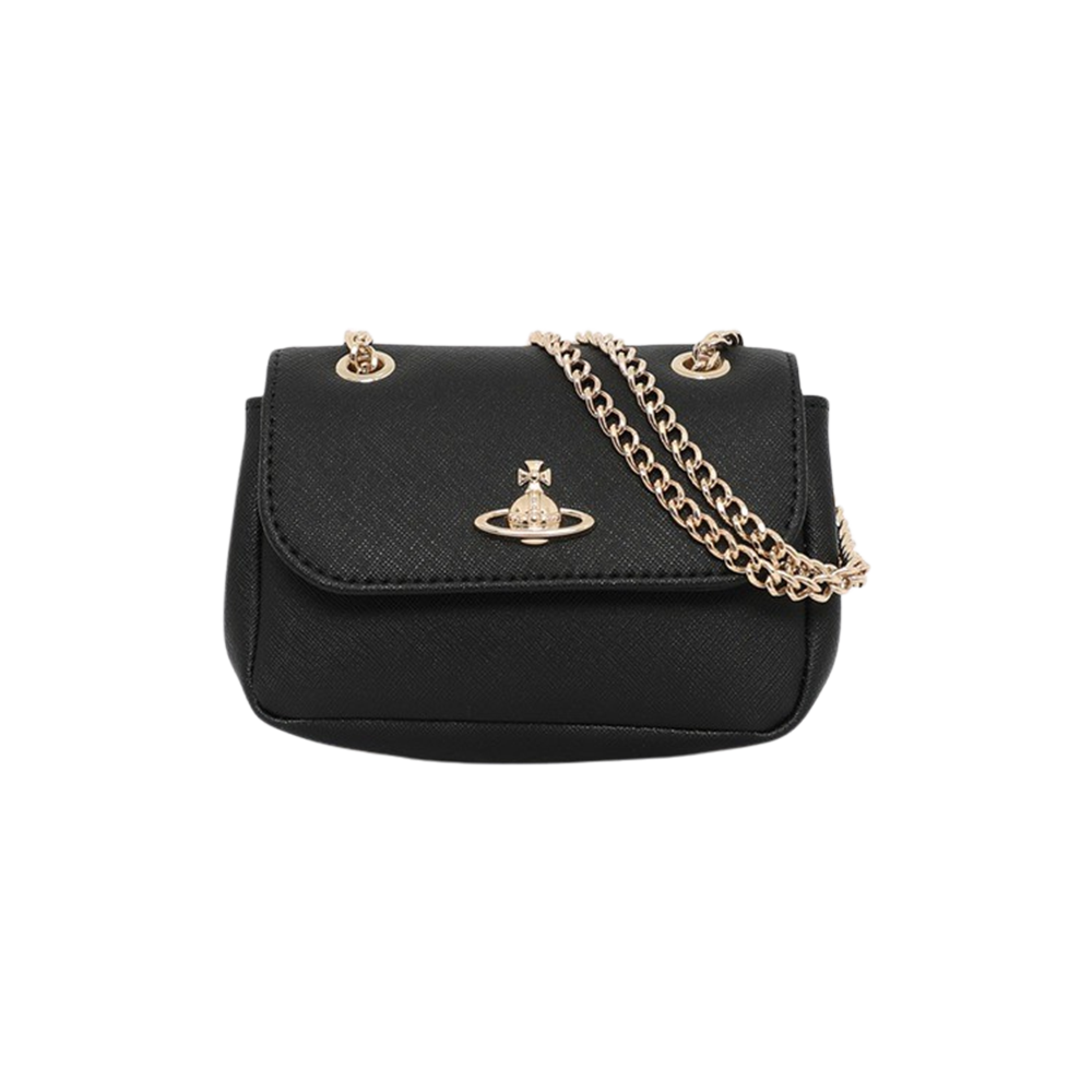 비비안 웨스트우드 오브 바이오그린 사피아노 스몰 퍼스 숄더백 블랙 5202006MUS000BN401 | VIVIENNE ...