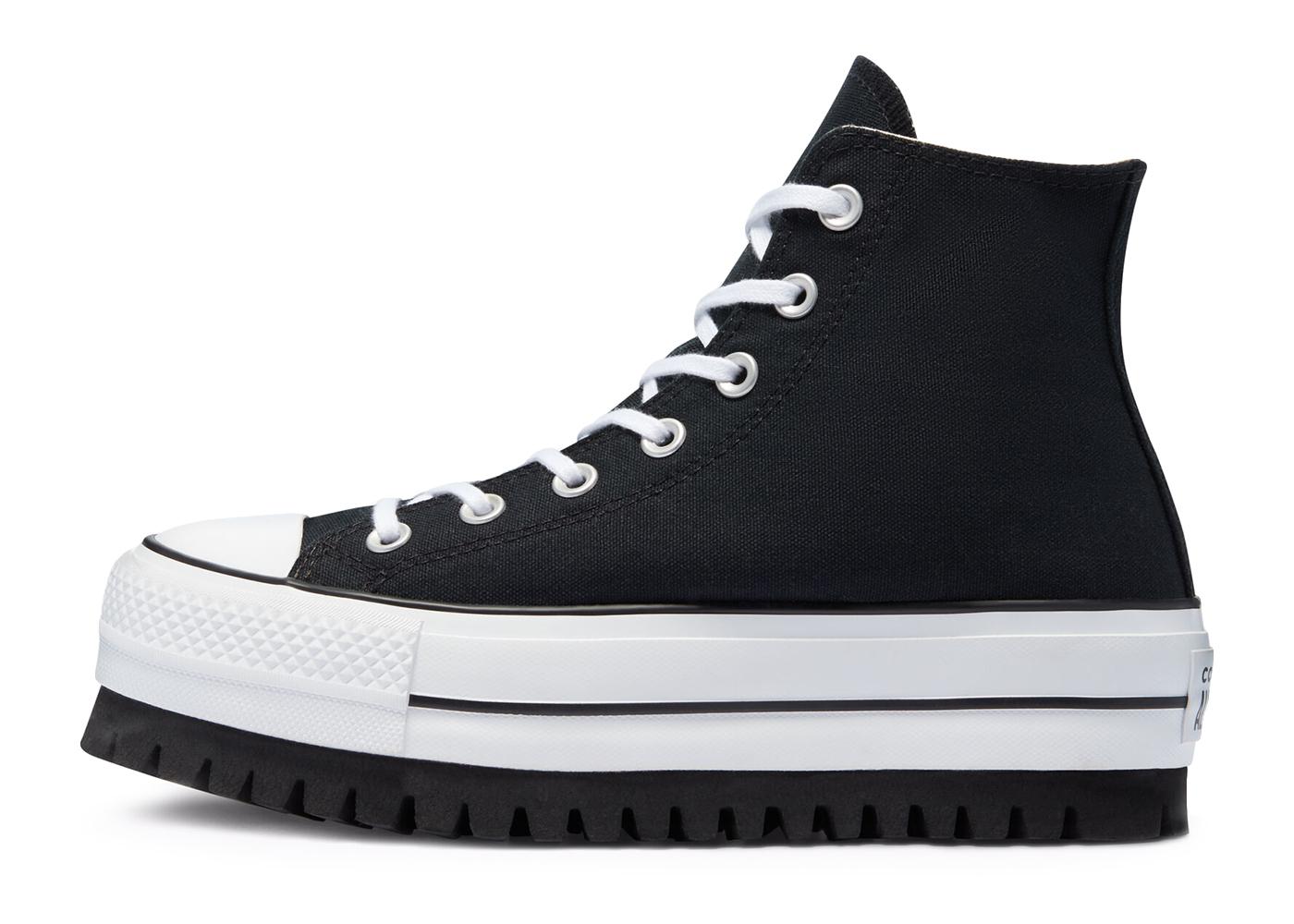 Converse Chuck 70 Trek Hi Black Black White