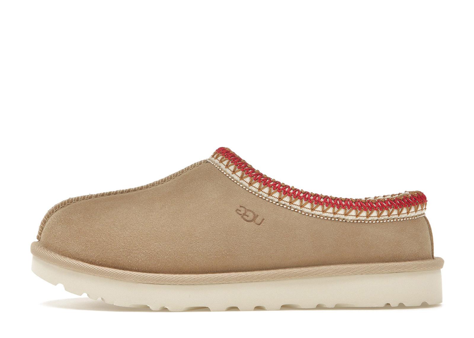 UGG Tasman Slipper Sand Dark Cherry (Women's) 5955-SNDD | UGG - 슈프라이즈