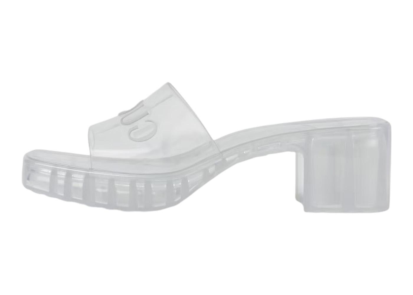 Gucci 60mm Slide Sandal Clear Rubber 659261-J8700-8300 | GUCCI - 슈프라이즈