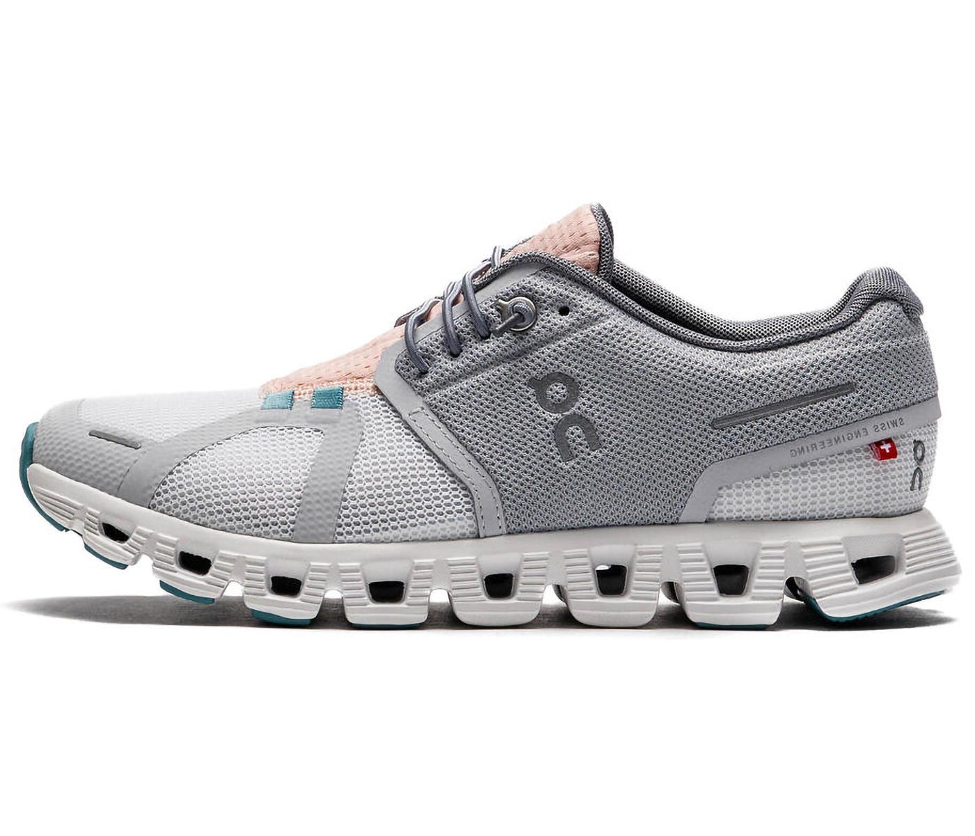 On Running Cloud 5 Push Glacier Undyed White (Women's) 69.98353 | ON ...