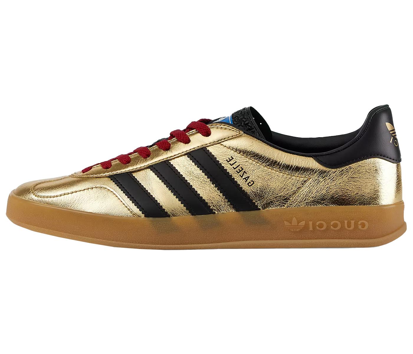 adidas x Gucci Gazelle Metallic Gold