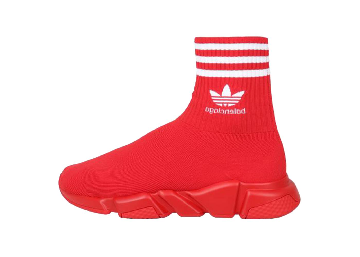 Balenciaga x adidas Speed Trainer Red White 717591WBDV16090 ...