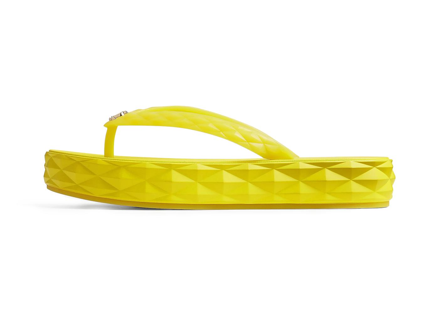 Jimmy Choo Diamond Flip Flop X Soft Yellow (W) 72484 | JIMMY CHOO - 슈프라이즈