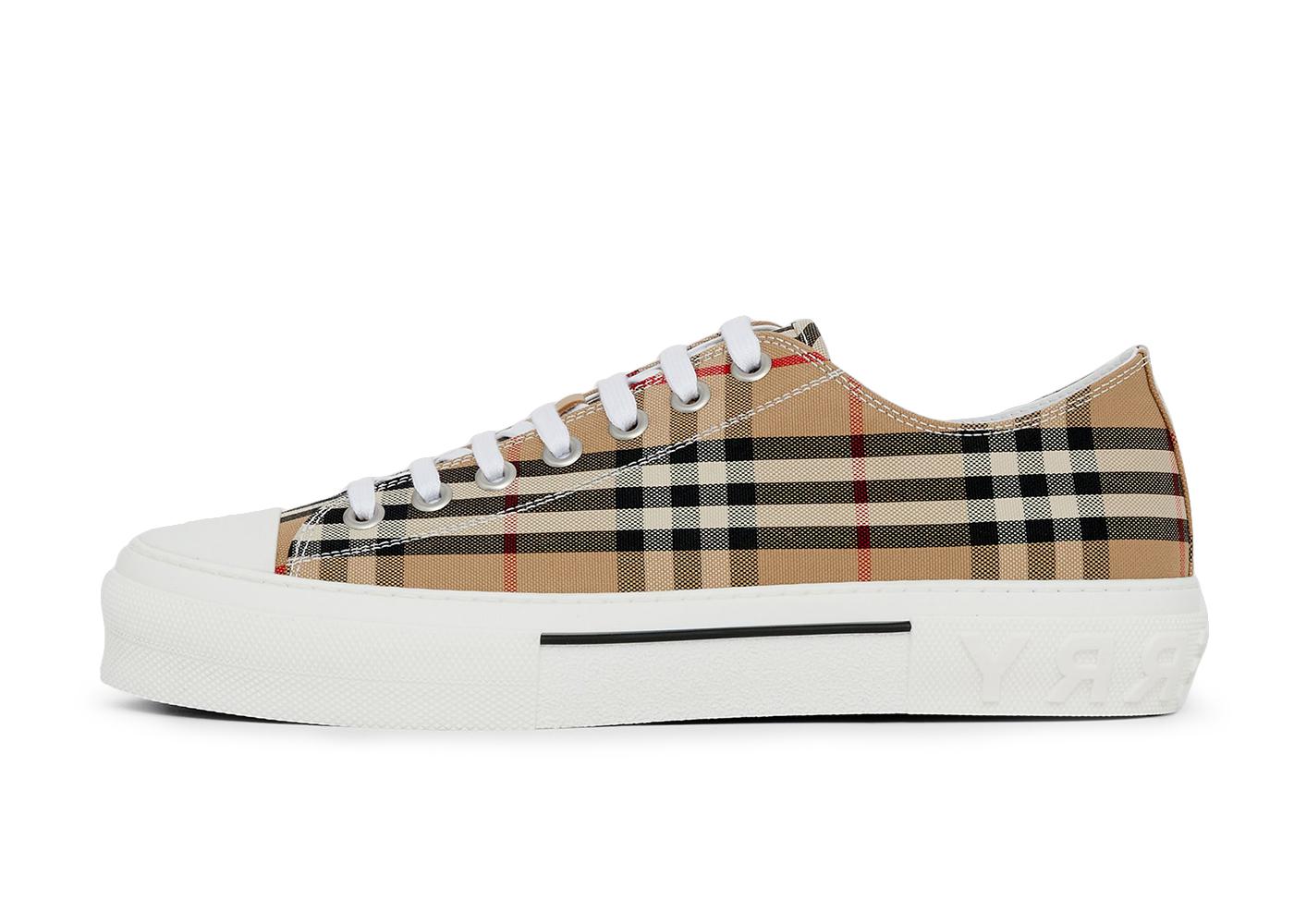 Burberry Vintage Check Cotton Sneakers