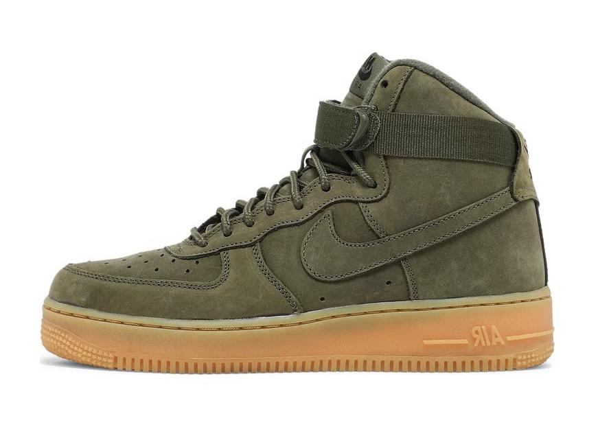 Nike Air Force 1 High Medium Olive Dark Gum