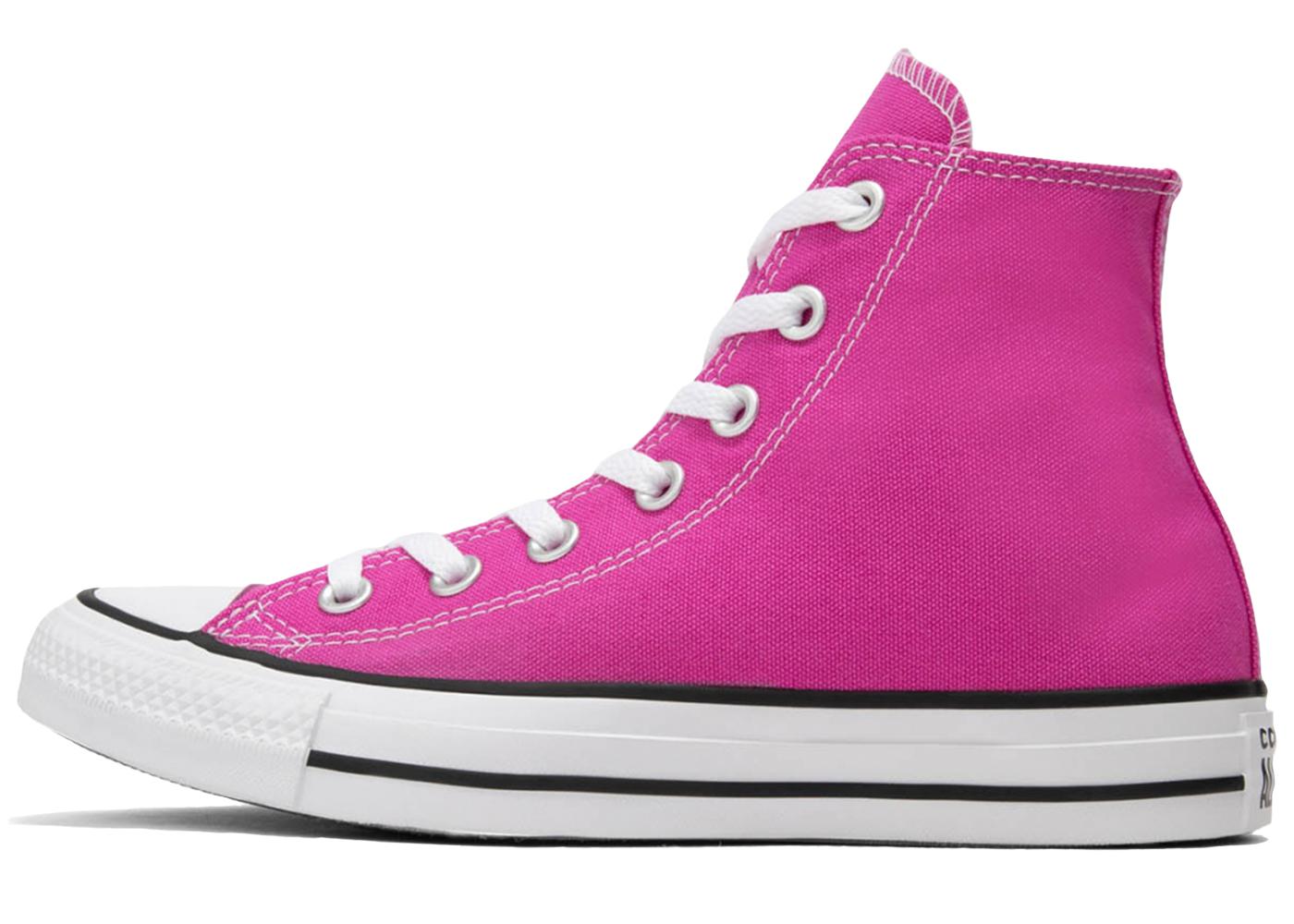 Converse Chuck Taylor All Star Hi Seasonal Color Fuchsia White A00787F ...