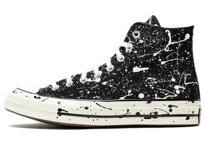 Converse Chuck Taylor All-Star 70 Hi Archive Paint Splatter Black White ...