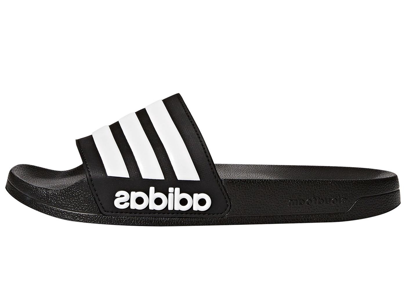 adidas Adilette Shower Slides Core Black AQ1701 | ADIDAS - 슈프라이즈