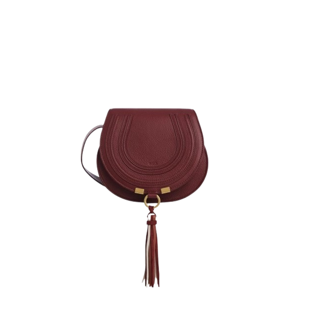 끌로에 마르씨 스몰 새들백 다크 루비 CHC22WS680J25615 | CHLOE - 슈프라이즈