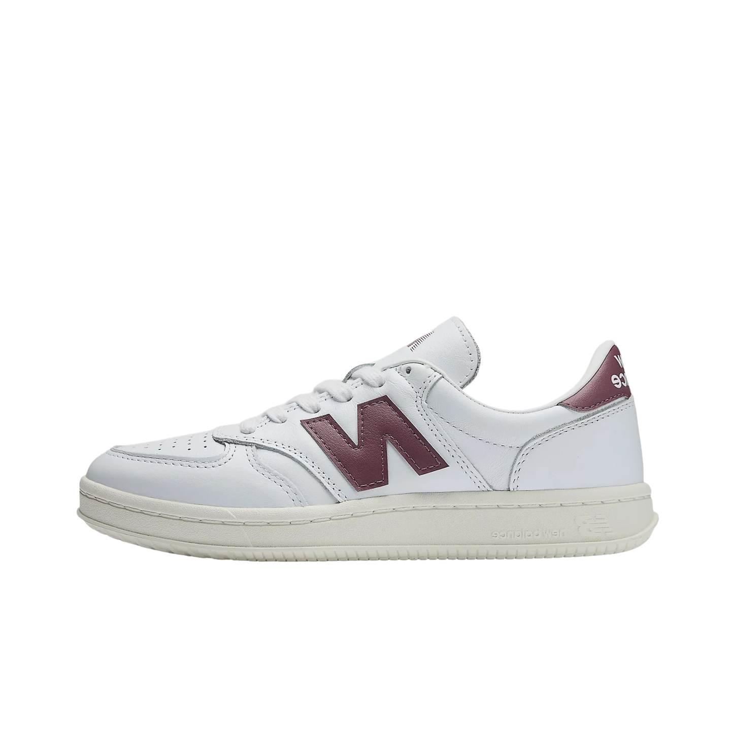 뉴발란스 T500 화이트 워시드 버건디 CT500LPB | NEW BALANCE - 슈프라이즈
