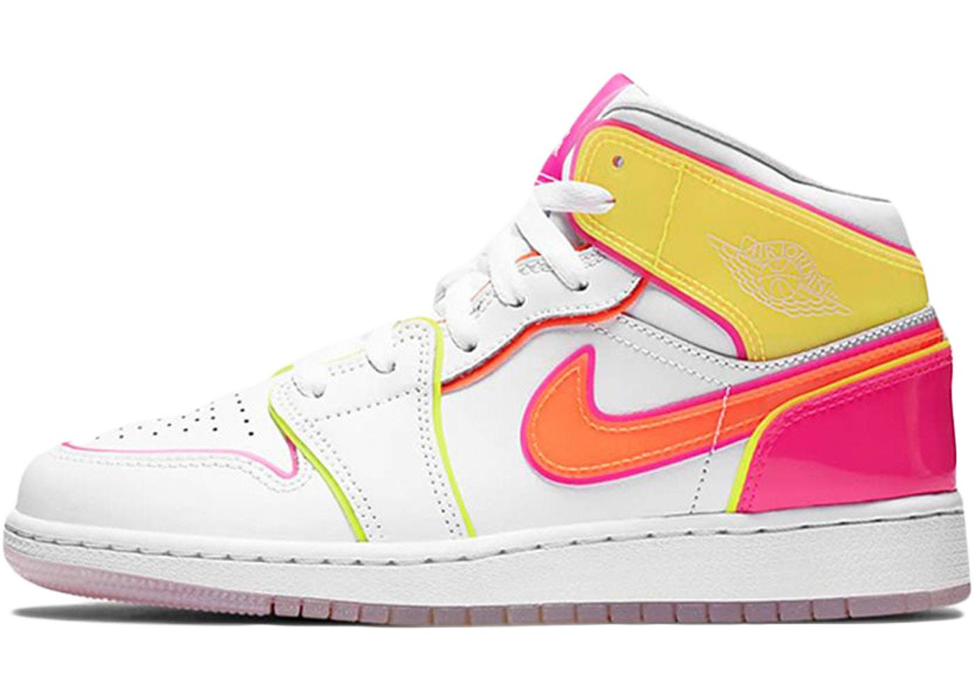 Jordan 1 Mid Edge Glow (GS) CV4611-100 | JORDAN - 슈프라이즈