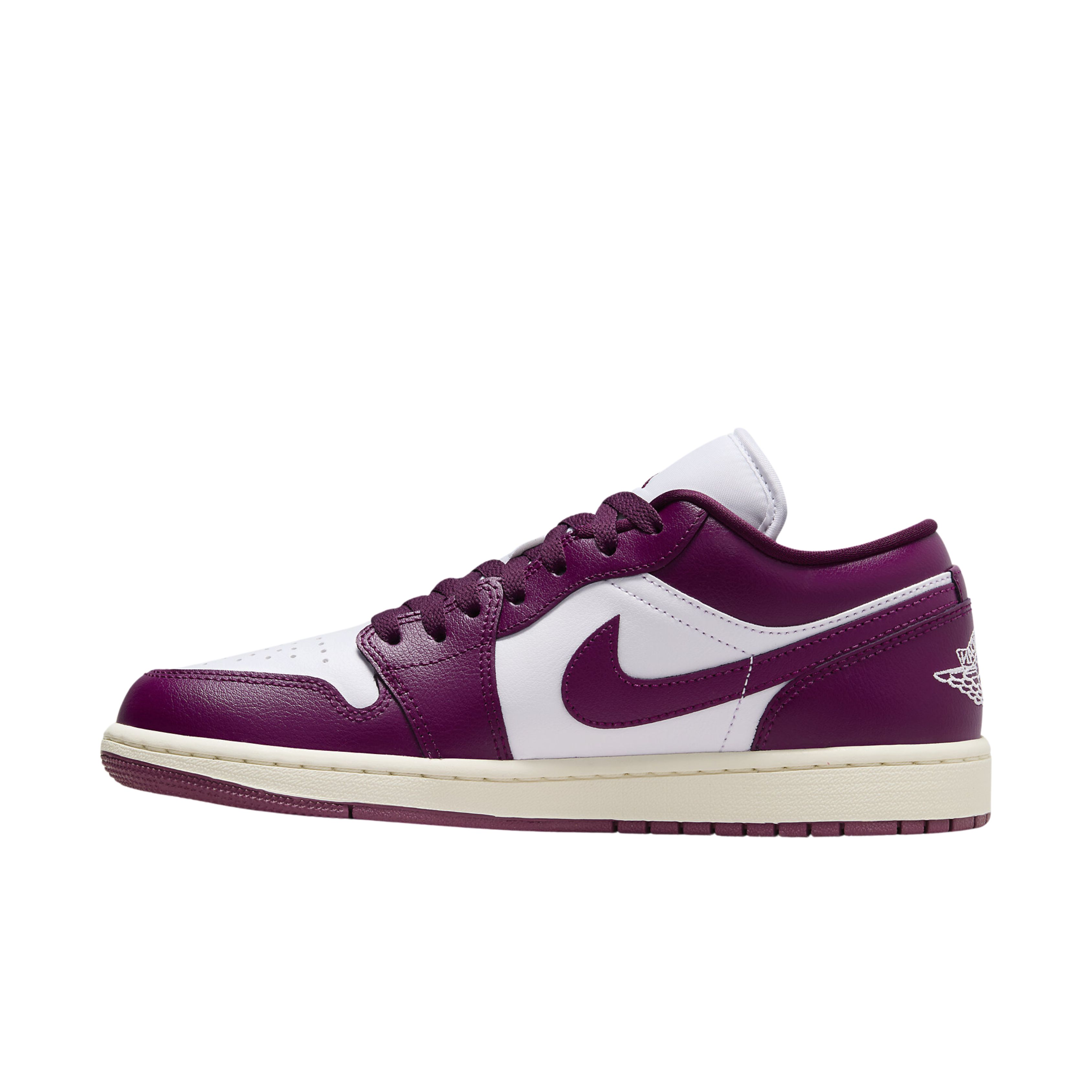 에어 조던 1 로우 우먼스 화이트 세일 보르도 DC0774-161 | JORDAN - 슈프라이즈
