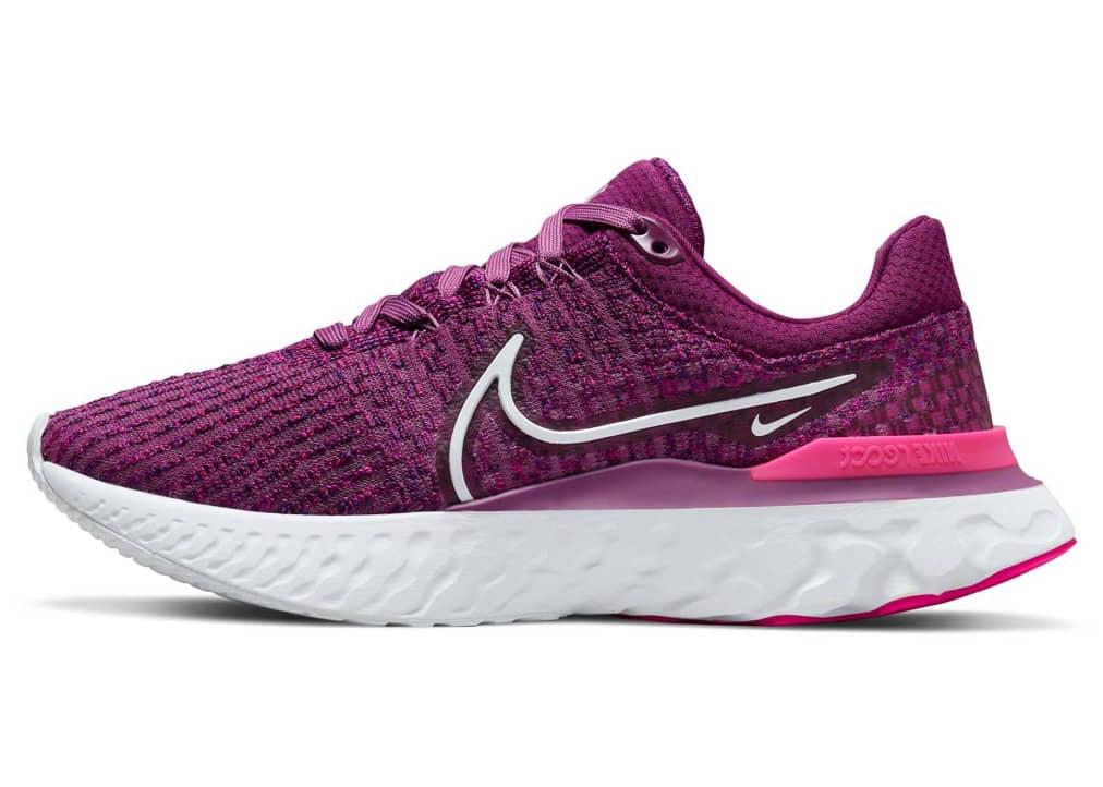 Nike React Infinity Run Flyknit 3 Light Bordeaux (W) DD3024-500 | NIKE ...