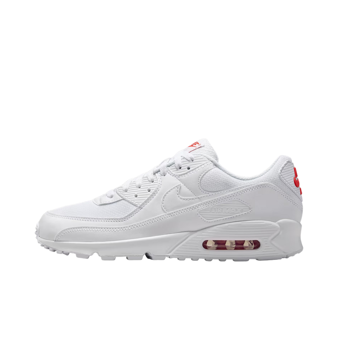 나이키 에어 맥스 90 화이트 라이트 크림슨 DM0029-118 | NIKE - 슈프라이즈