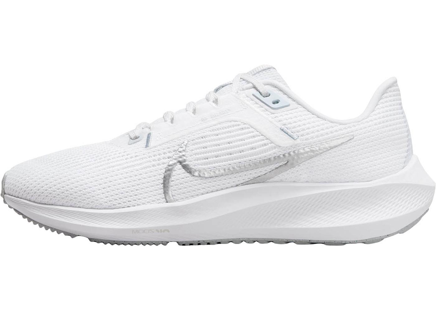 Nike Pegasus 40 White Metallic Silver (Women's) DV3854-101 | NIKE - 슈프라이즈