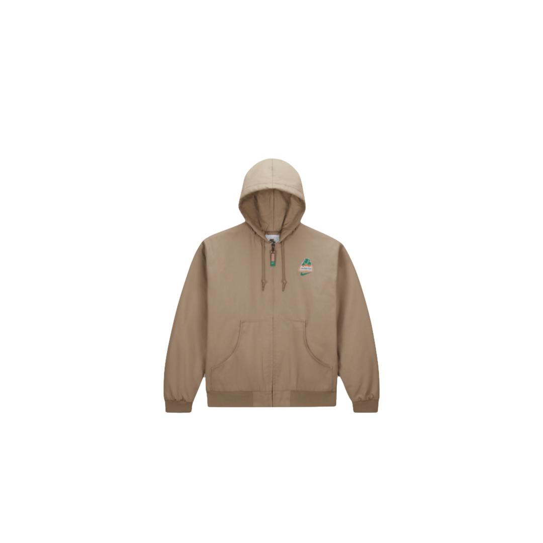 하리토스 x 나이키 SB 패디드 스케이트 자켓 카키 (아시아)