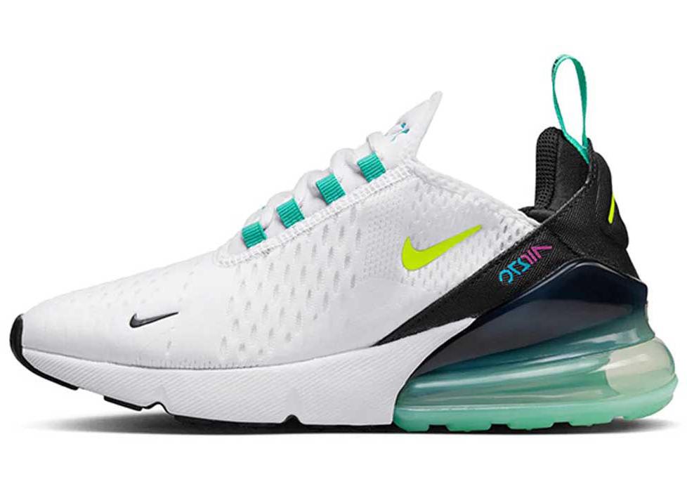 Nike Air Max 270 White Laser Blue (GS)