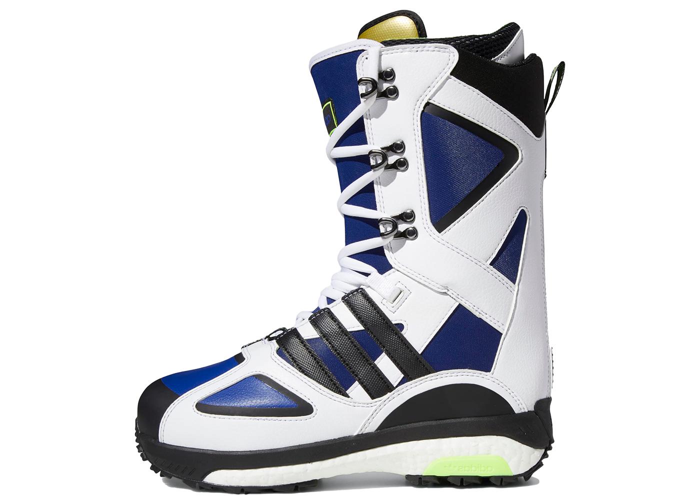 adidas Snowboarding Tactical Lexicon ADV Snowboard Boot White Blue ...