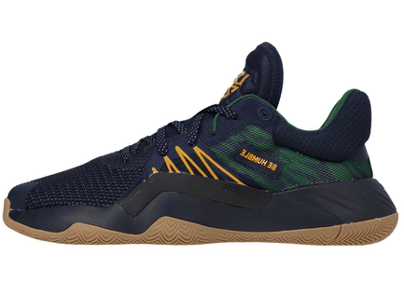 adidas D.O.N. Issue 1 Navy Green Yellow FV5596 | ADIDAS - 슈프라이즈