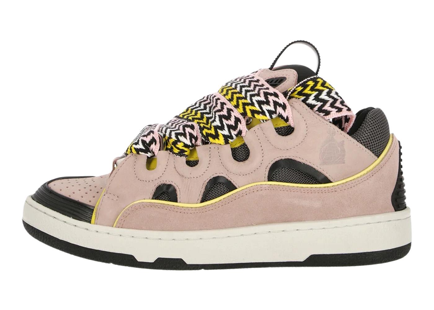 Lanvin Curb Sneaker Pink Black Yellow (W) FW-SKDK02-DRAG-E225010 ...