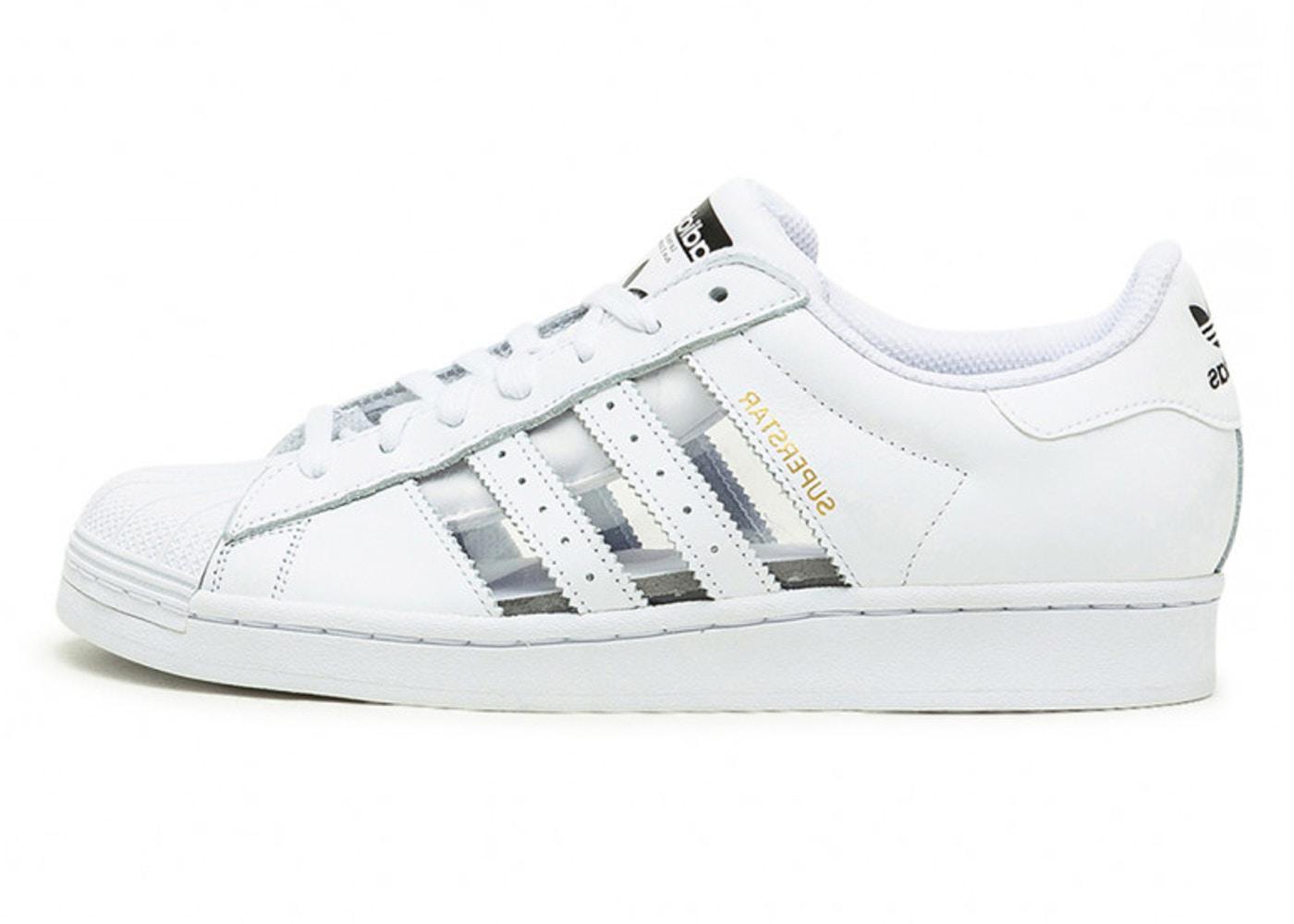 adidas Superstar White Transparent Stripes FY7717 | ADIDAS - 슈프라이즈