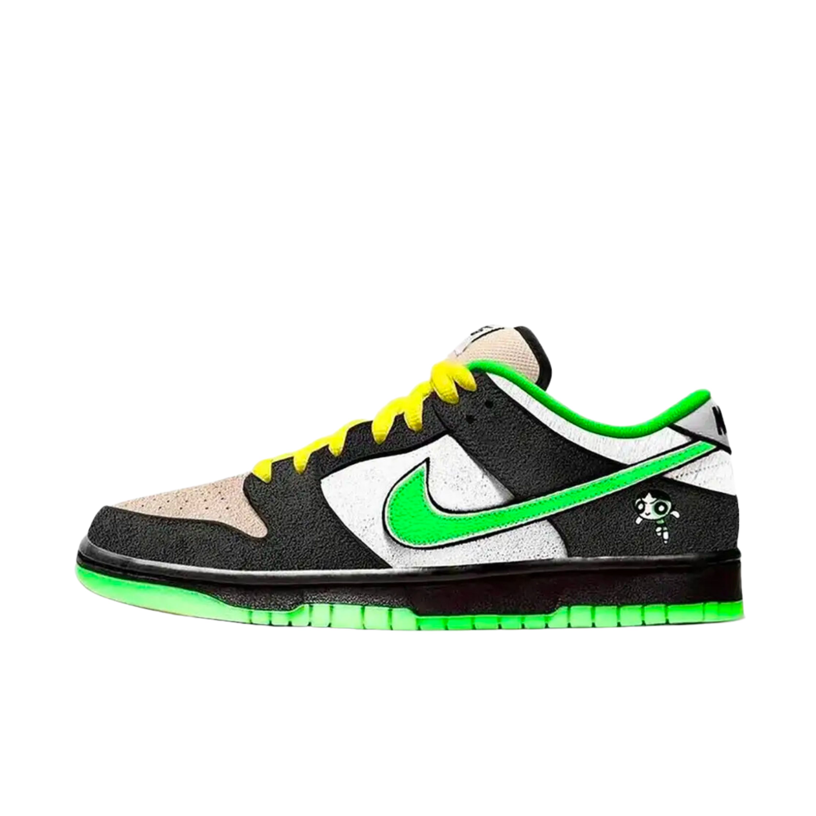 파워퍼프걸 x 나이키 SB 덩크 로우 버터컵 FZ8319-300 | NIKE SB - 슈프라이즈
