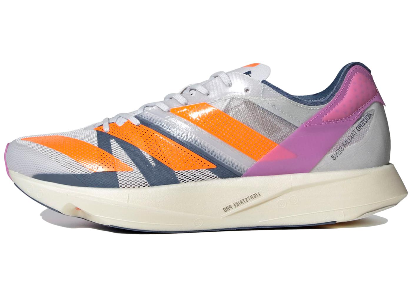adidas Adizero Takumi Sen 8 Dash Grey Oange Lilac