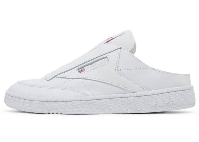 Reebok Club C Laceless Mule Triple White H01583 | REEBOK - 슈프라이즈