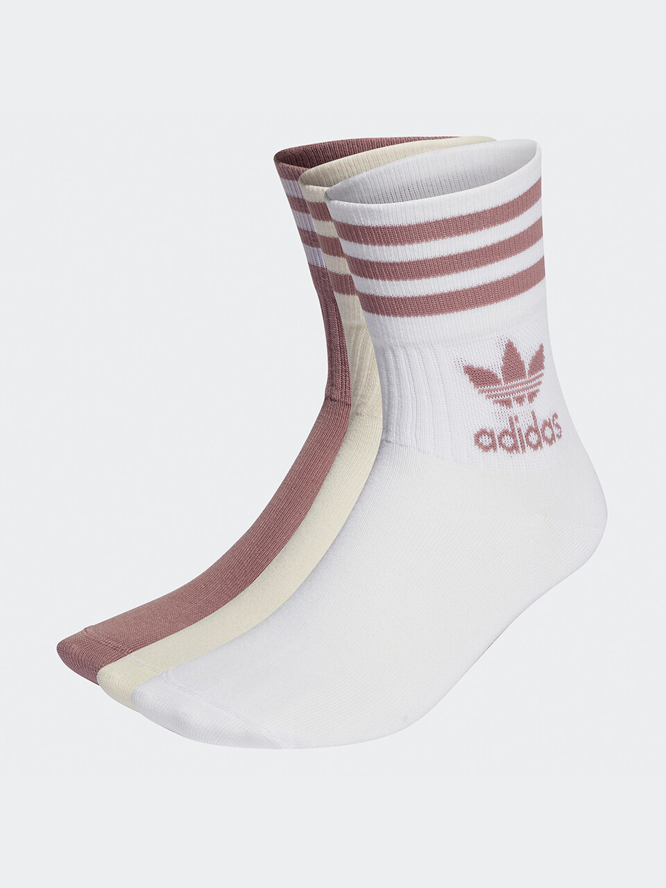 MID CUT CRW SCK_WHITE/WONWHI/WONOXI