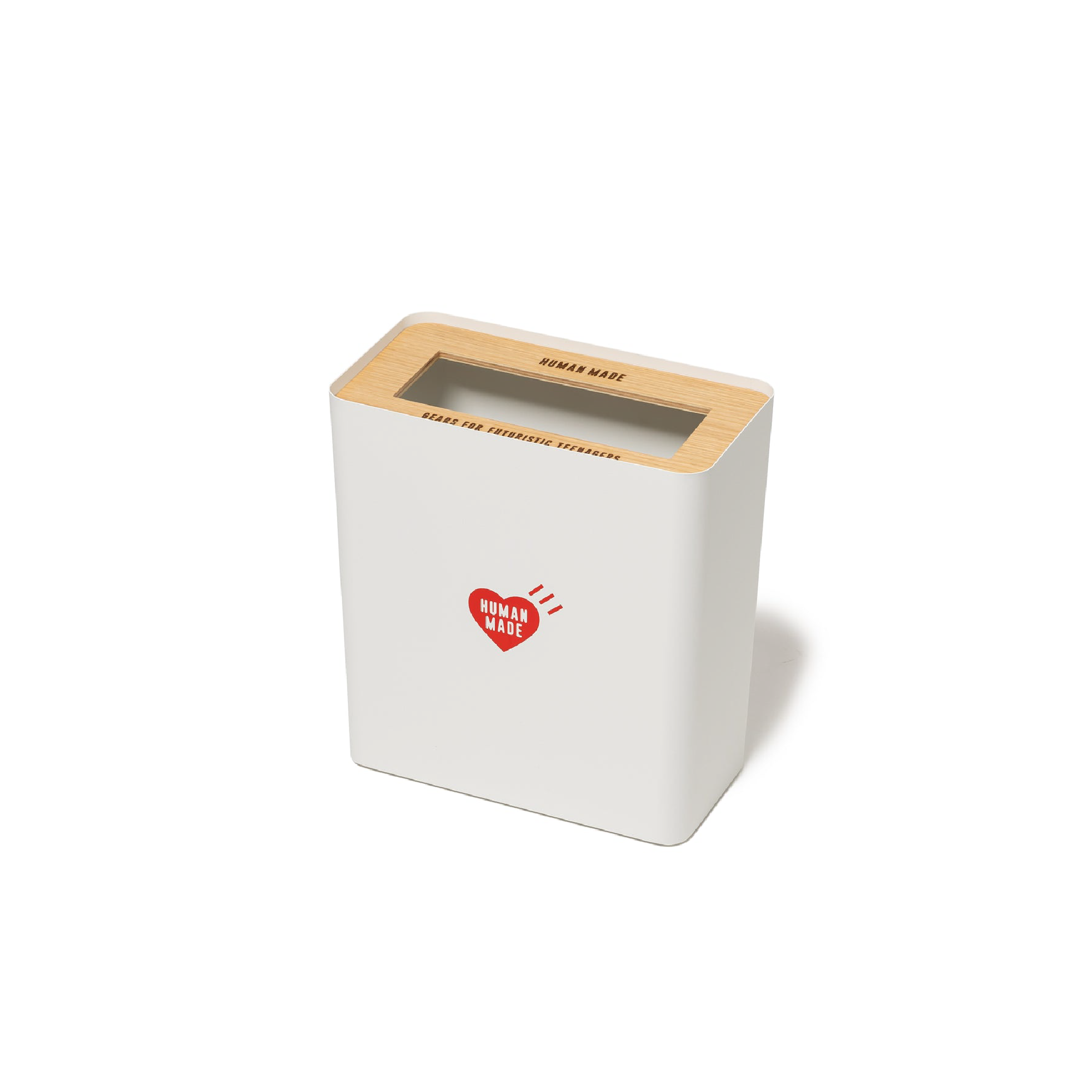 휴먼메이드 트래시 캔 화이트