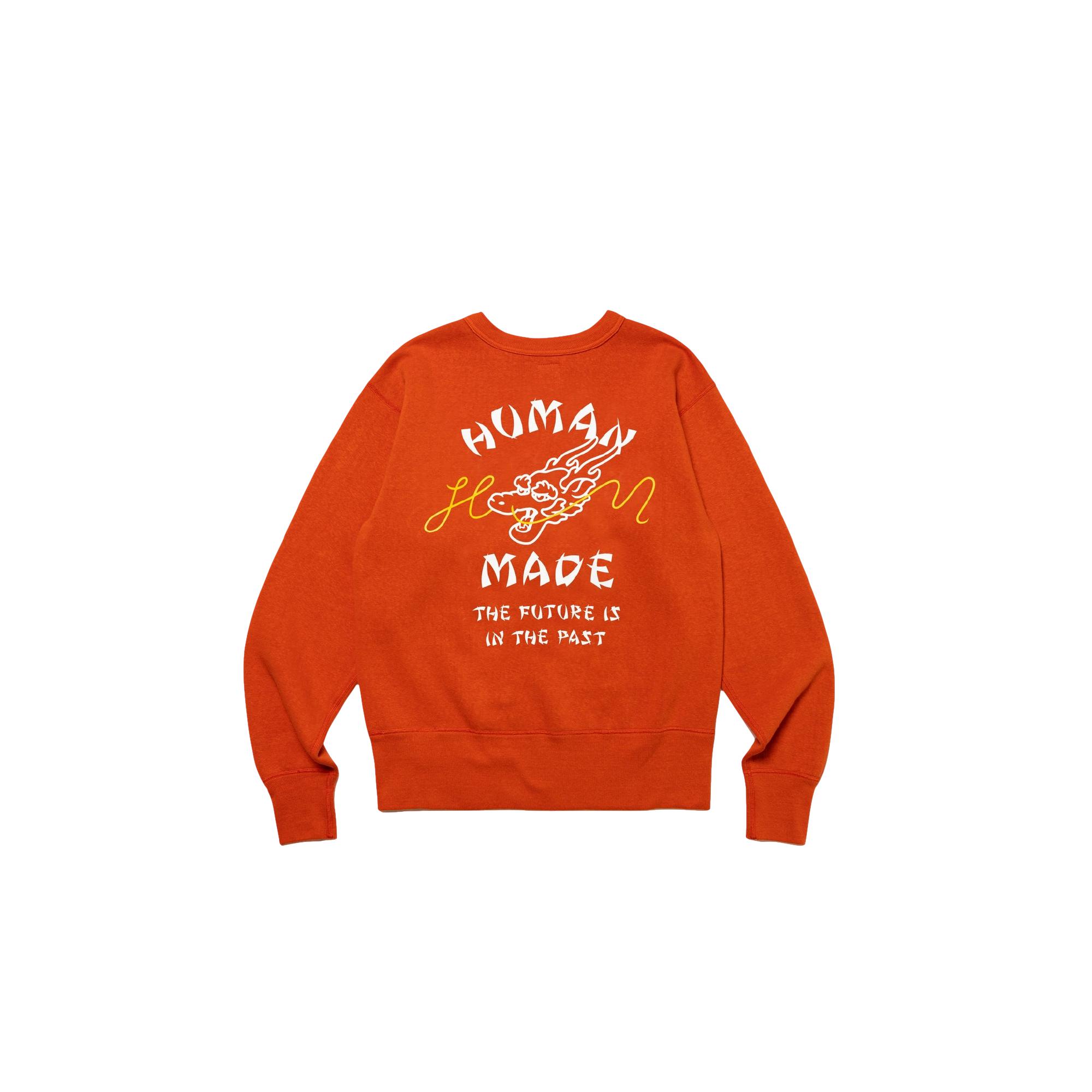 휴먼메이드 드래곤 스웨트셔츠 #2 레드 HM27CS024-RED | HUMAN MADE - 슈프라이즈