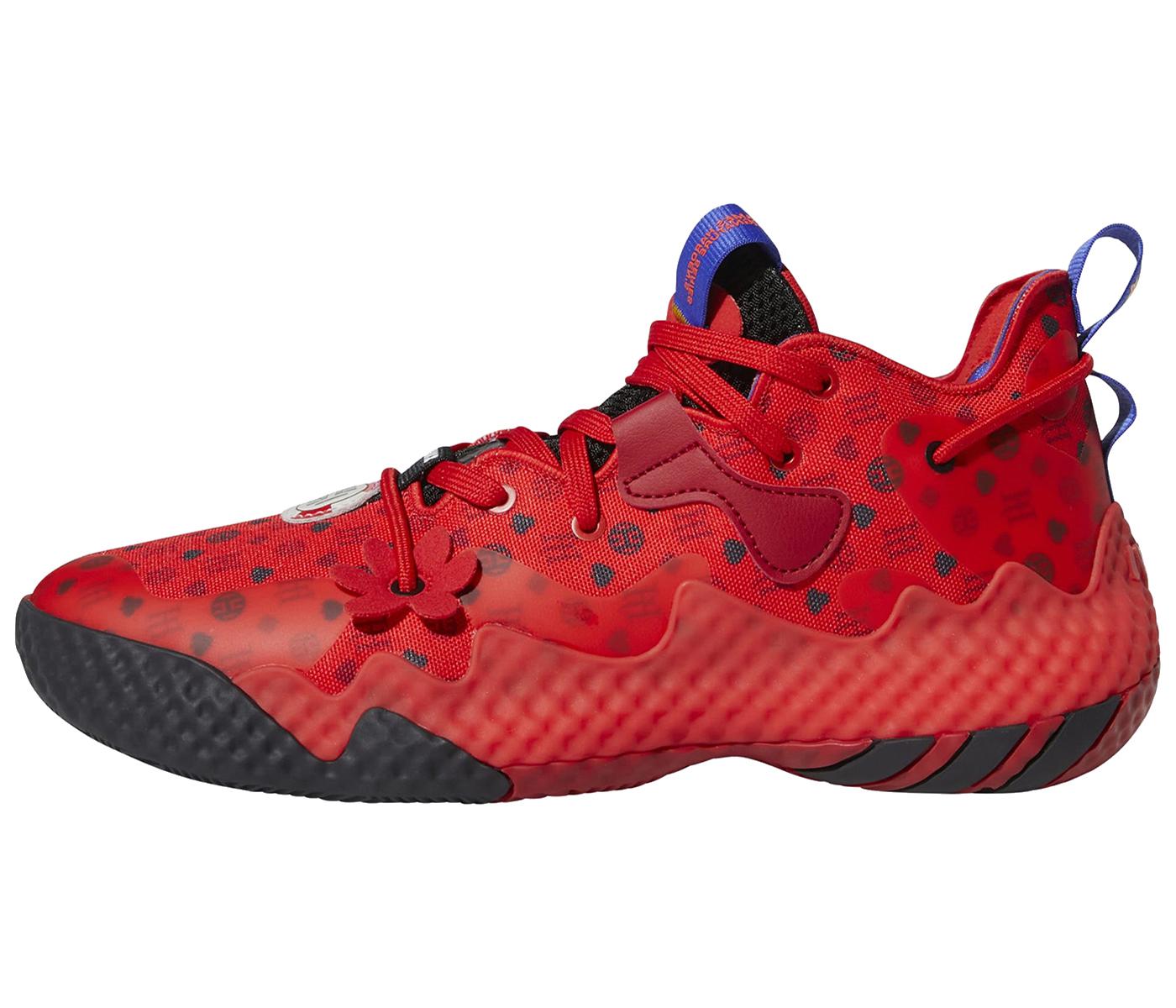 adidas Harden Vol. 6 Vivid Red Monogram