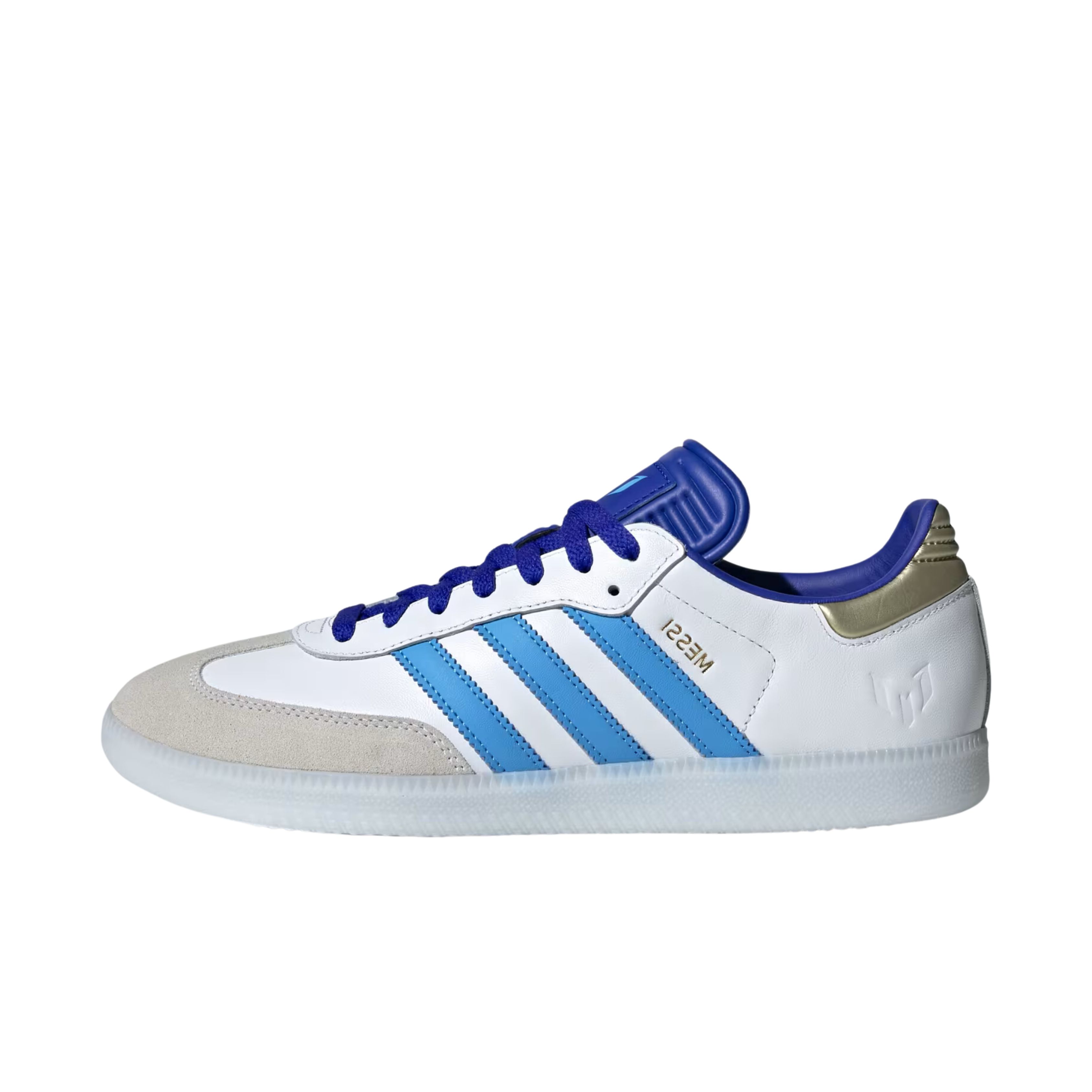 리오넬 메시 x 아디다스 오리지널스 삼바 아르헨티나 화이트 블루 ID3550 | ADIDAS ORIGINALS - 슈프라이즈