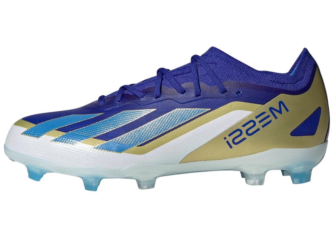 adidas Crazyfast Messi Elite FG Lucid Blue Blue Burst Cloud White (GS)