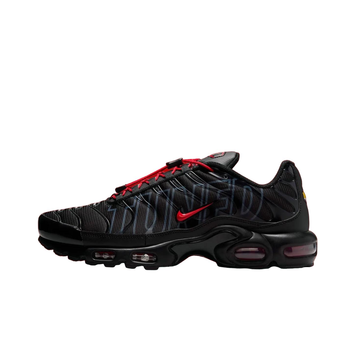 나이키 에어맥스 플러스 "튠드 에어" 블랙 레드 IH4459-001 | NIKE - 슈프라이즈