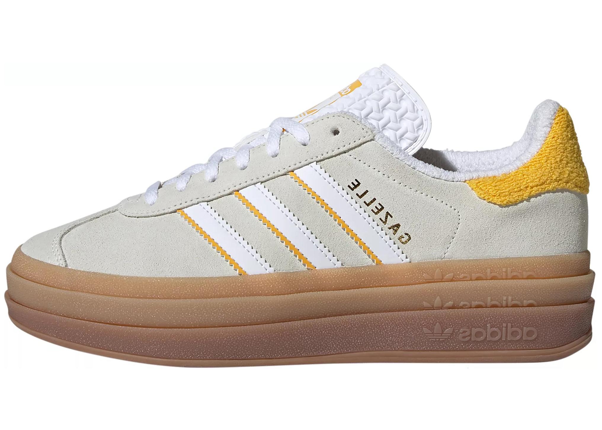 adidas Gazelle Bold Ivory Bold Gold (Women's) IH9929 | ADIDAS - 슈프라이즈
