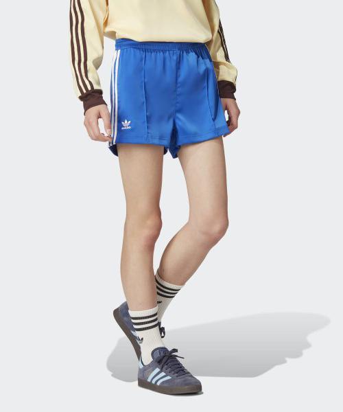 3S 새틴 쇼츠 - 블루 / IT9874 IT9874 | ADIDAS - 슈프라이즈