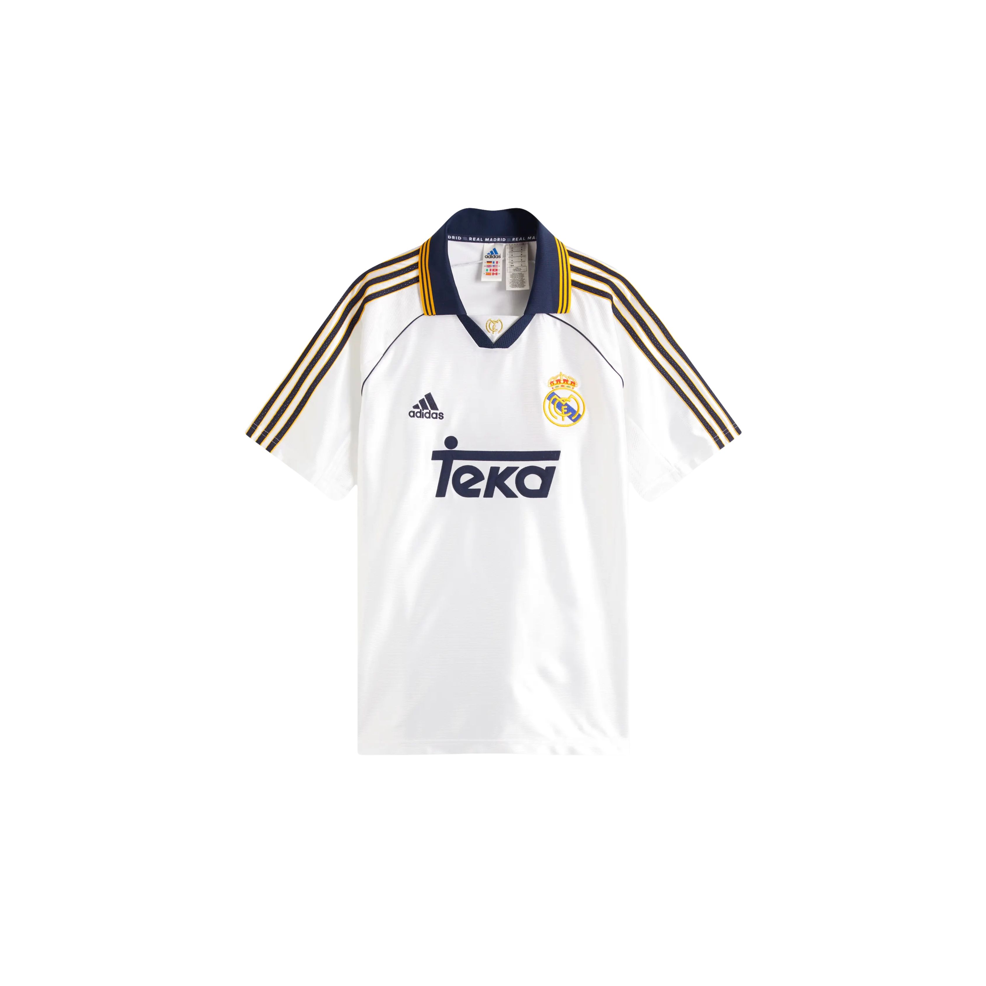 레알 마드리드 C.F. x 아디다스 99/00 홈 저지 화이트 JJ3801 | ADIDAS - 슈프라이즈