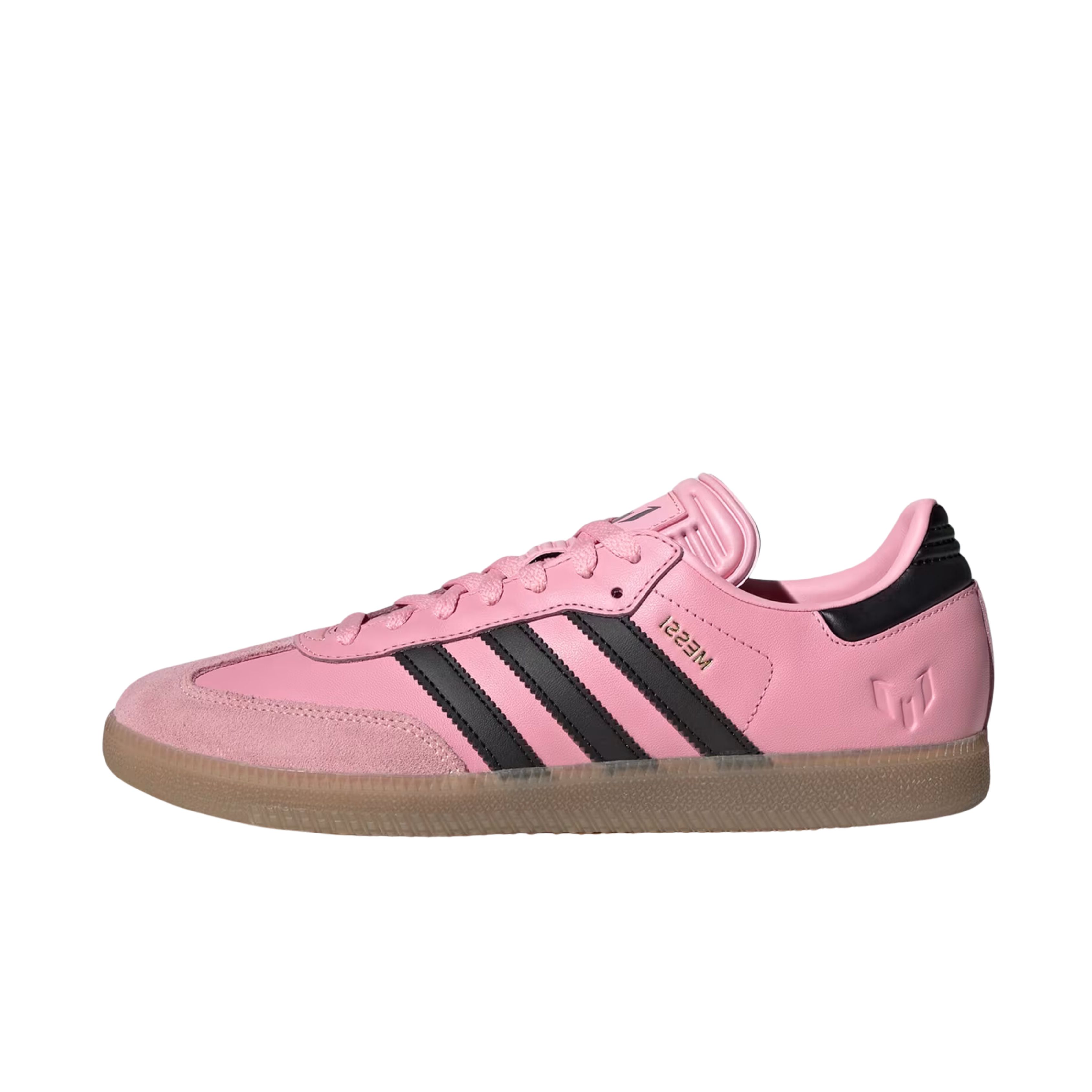 메시 x 아디다스 오리지널스 삼바 라이트 핑크 코어 블랙 검 JP7844 | ADIDAS ORIGINALS - 슈프라이즈