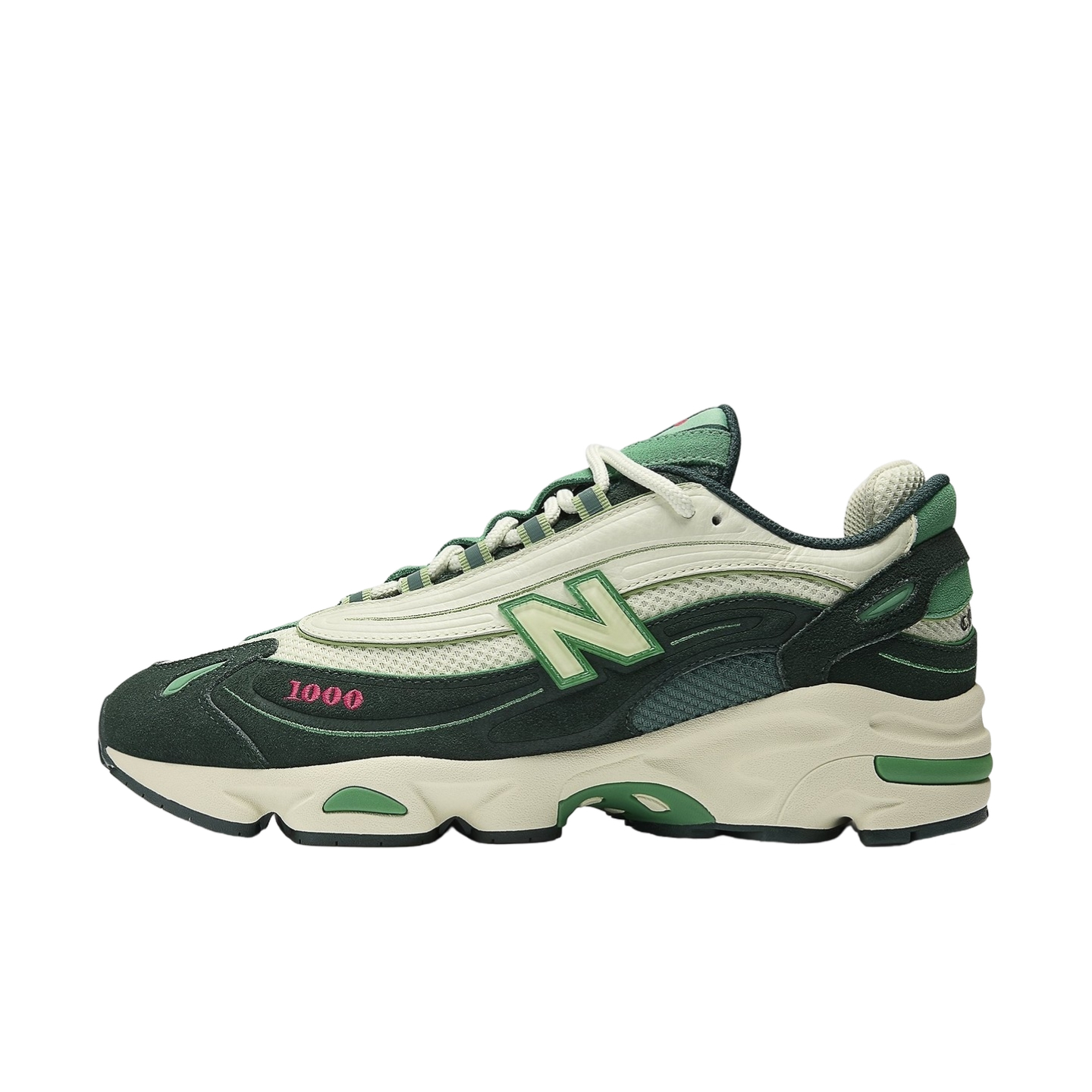 컨셉트 x 뉴발란스 1000 "마일" 미도우 미스트 파인 그로브 M1000CN | NEW BALANCE - 슈프라이즈