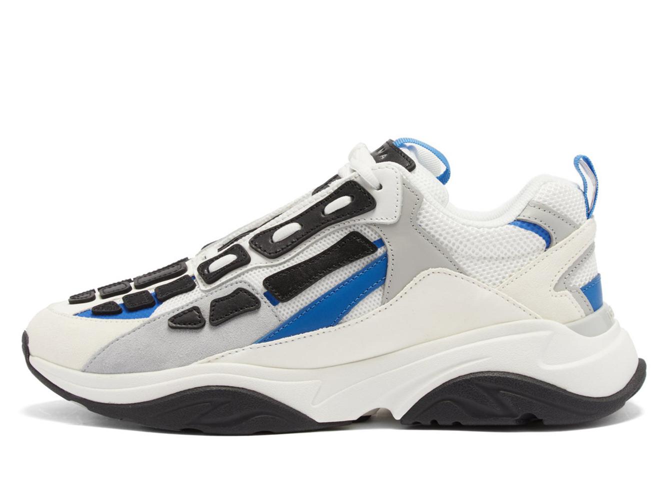 AMIRI Bone Runner White Black Grey Blue MFS001-420 | AMIRI - 슈프라이즈