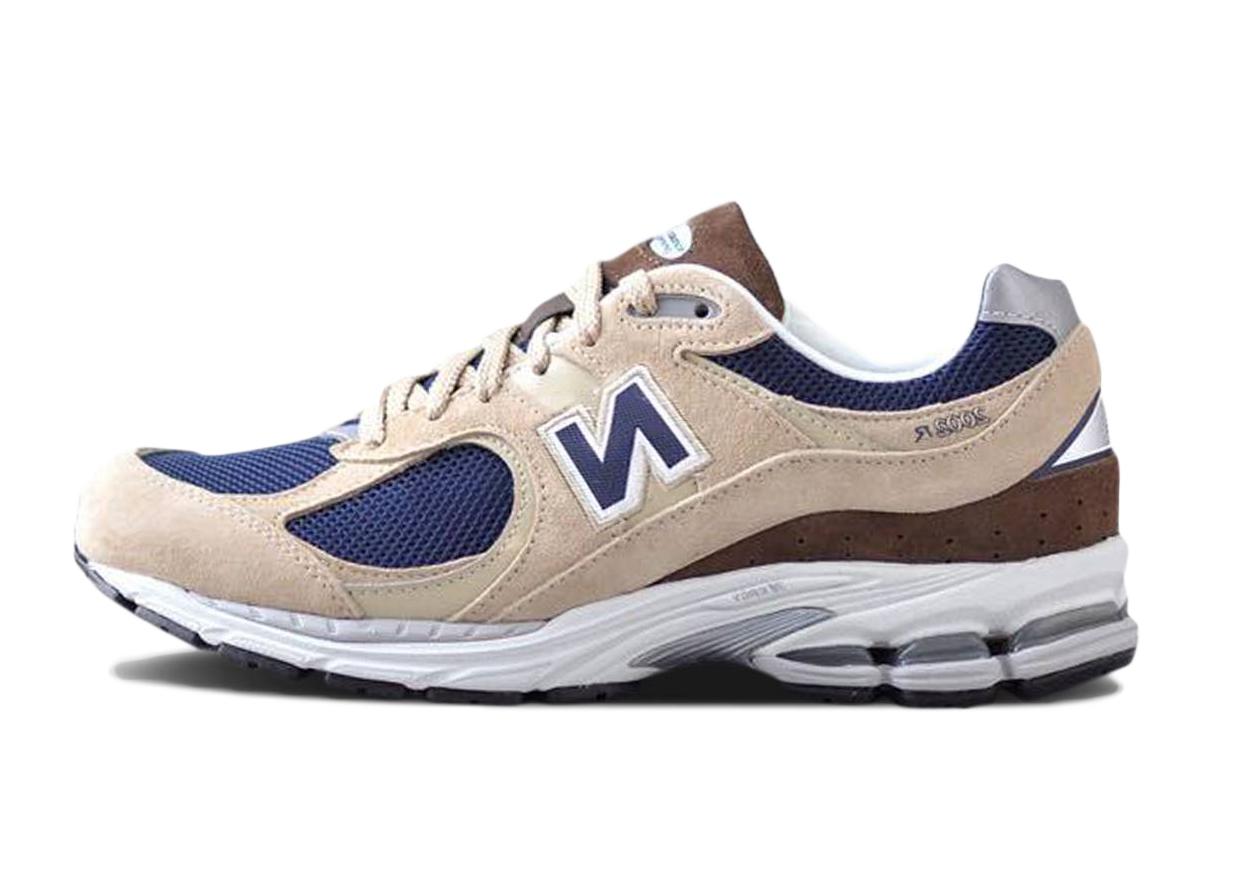 New Balance 2002R Beige Navy Blue ML2002R5 | NEW BALANCE - 슈프라이즈