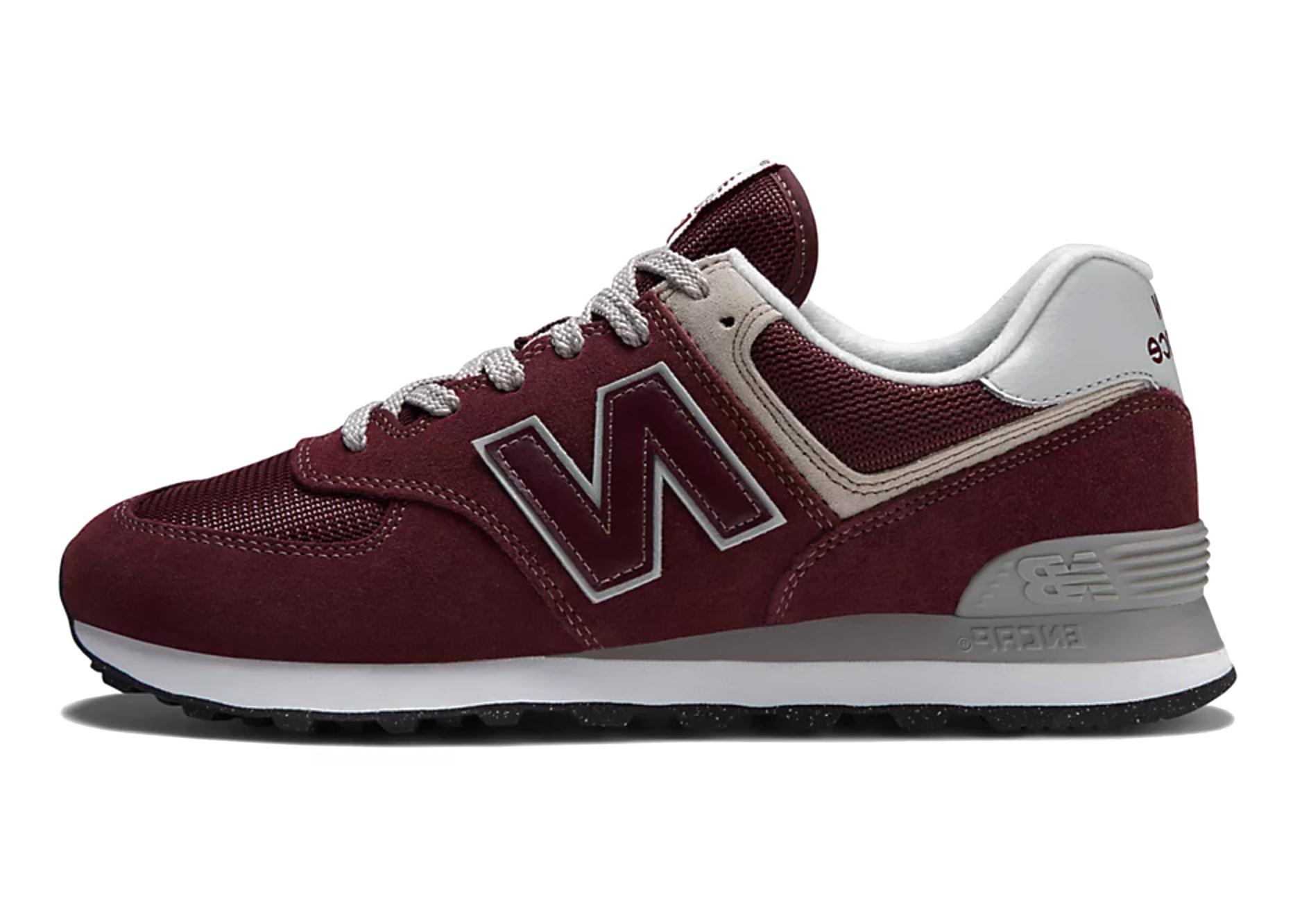 New Balance 574 Burgundy White (2022) ML574EVM | NEW BALANCE - 슈프라이즈