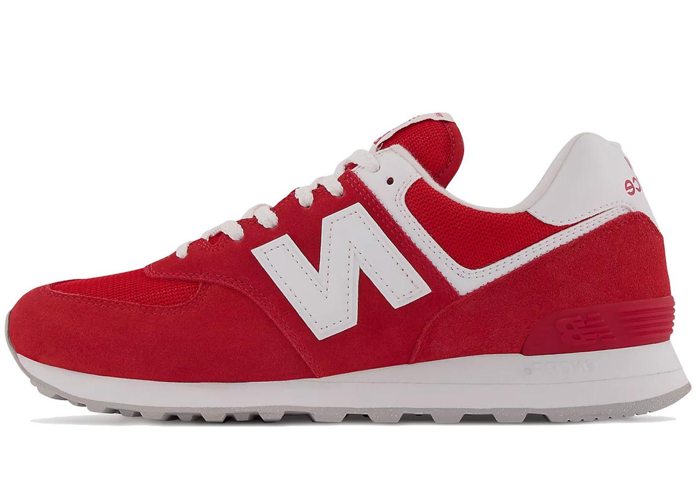 New Balance 574 Red White (2022)