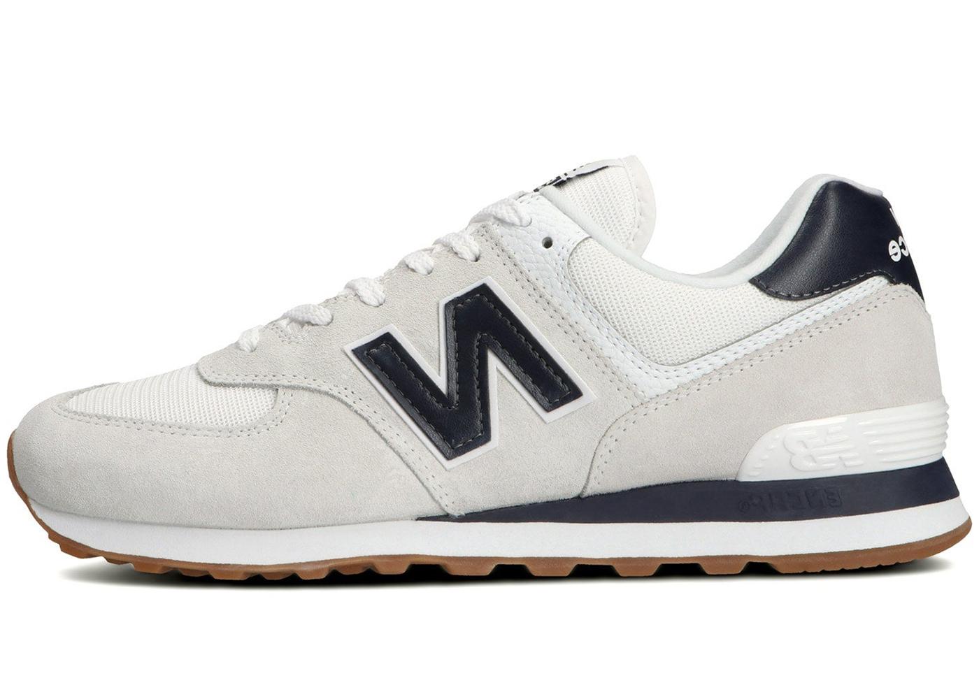 New Balance 574 White Navy Gum ML574TF2 | NEW BALANCE - 슈프라이즈